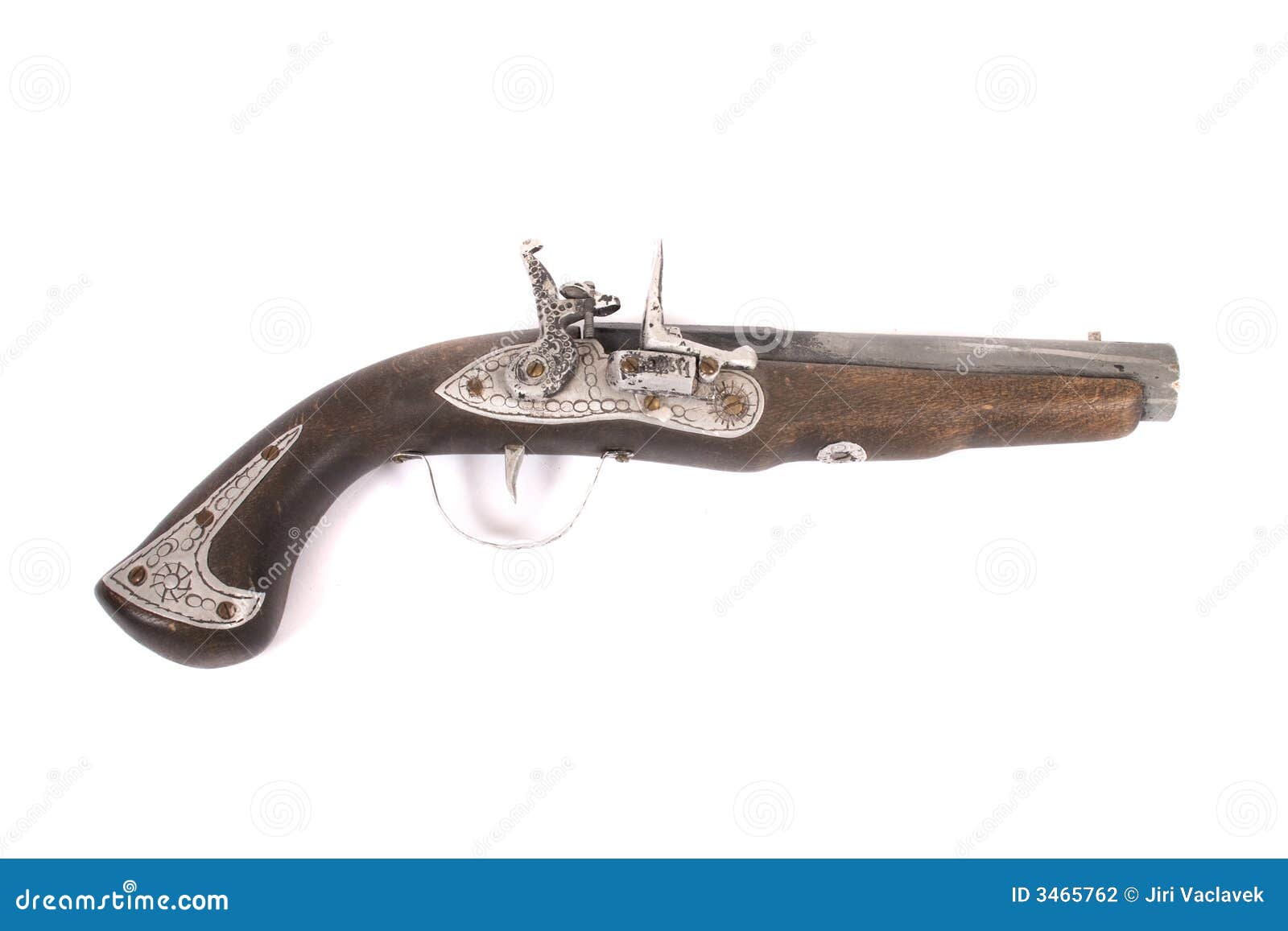 Old gun stock photo. Image of country, retro, fashioned - 3465762