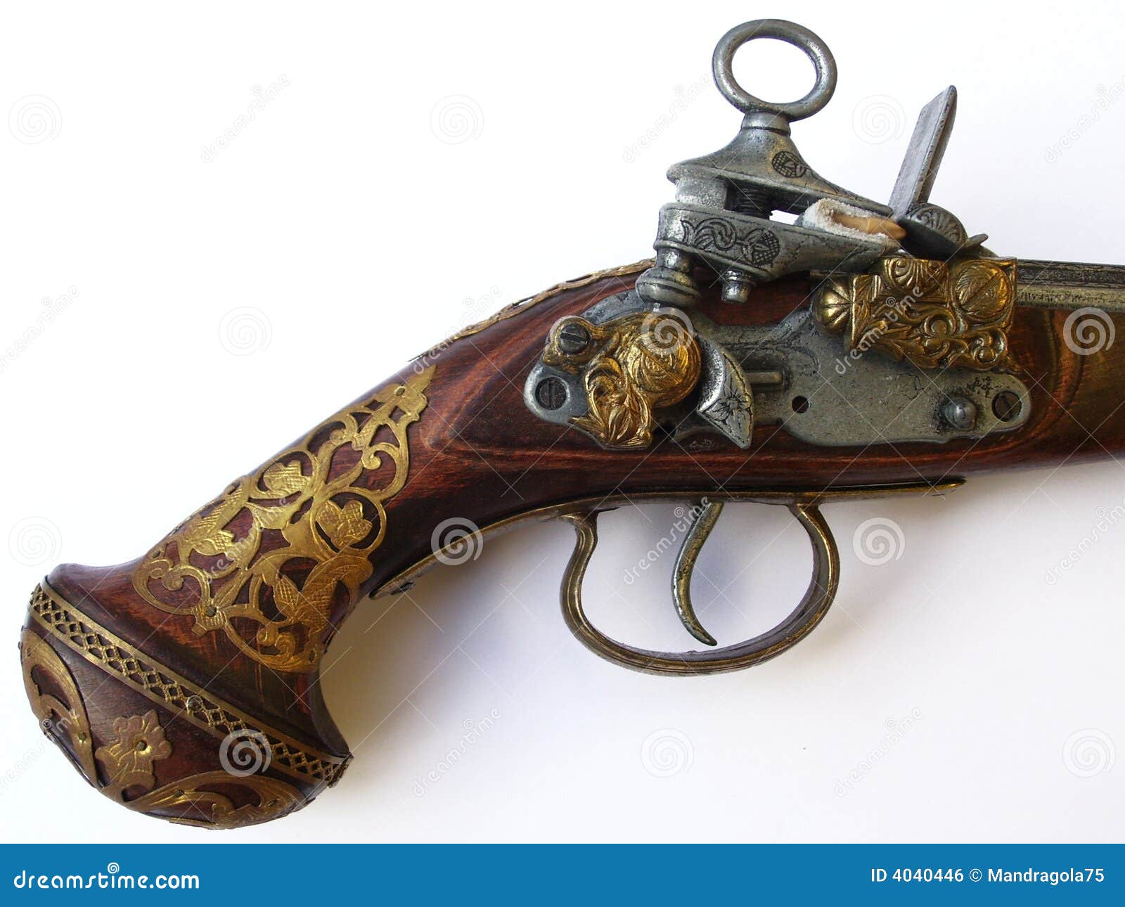 Old Gun Royalty Free Stock Image - Image: 4040446
