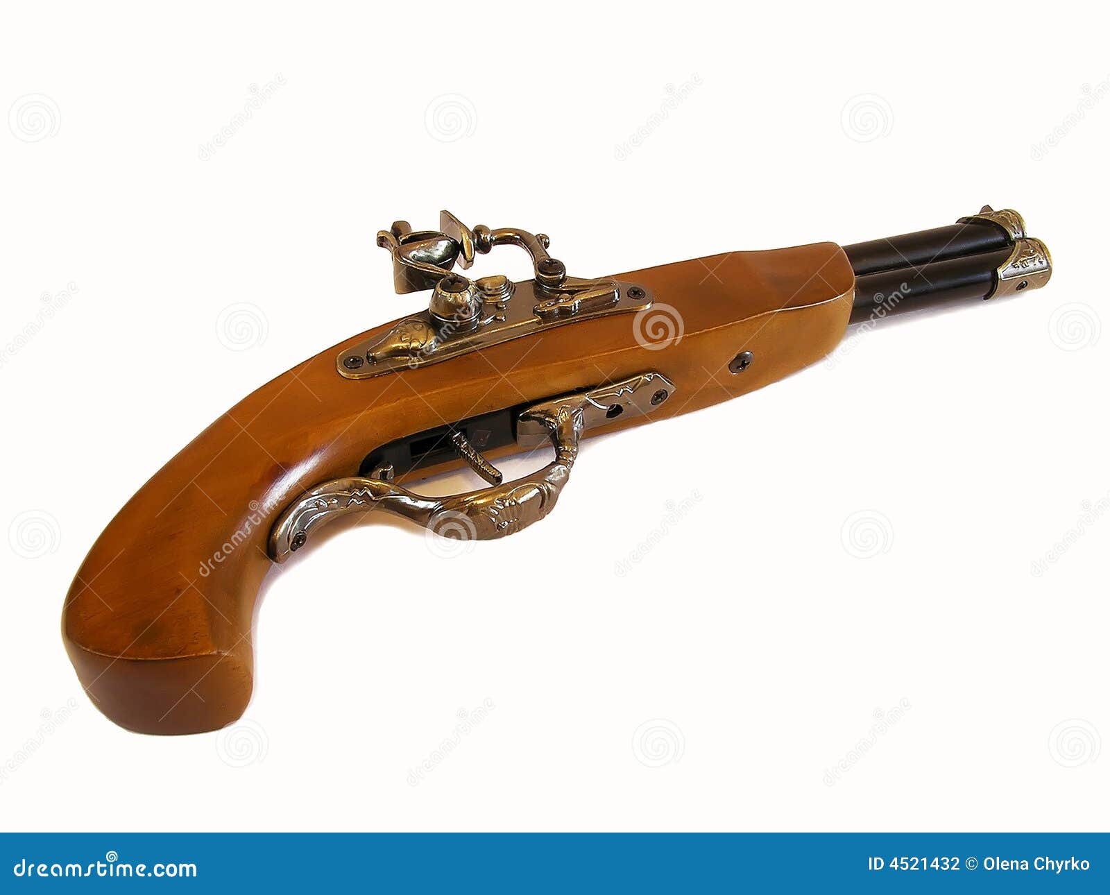 Old Gun stock photo. Image of danger, wood, muzzle, trigger - 4521432