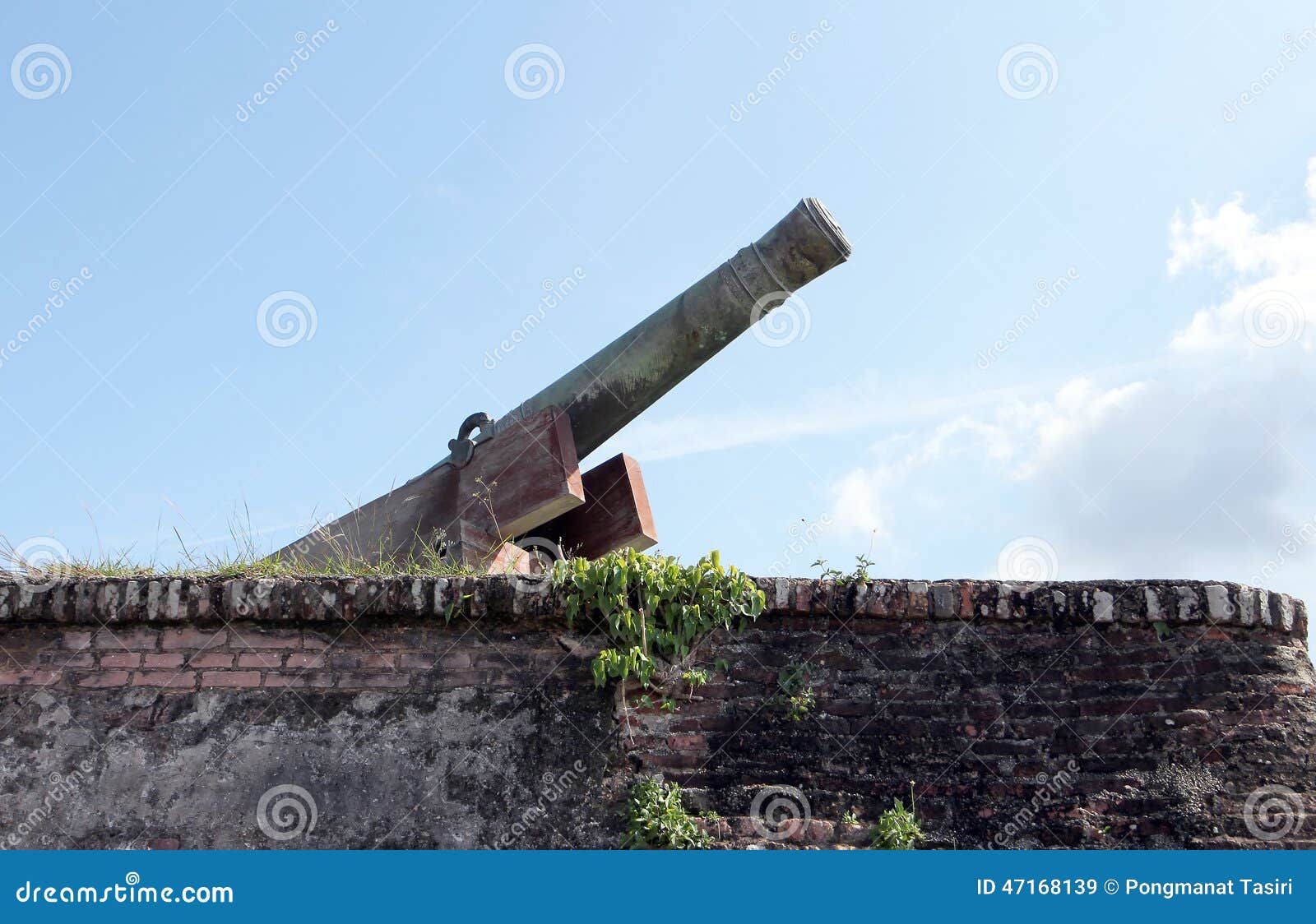 Old gun stock image. Image of metal, defense, fortress - 47168139