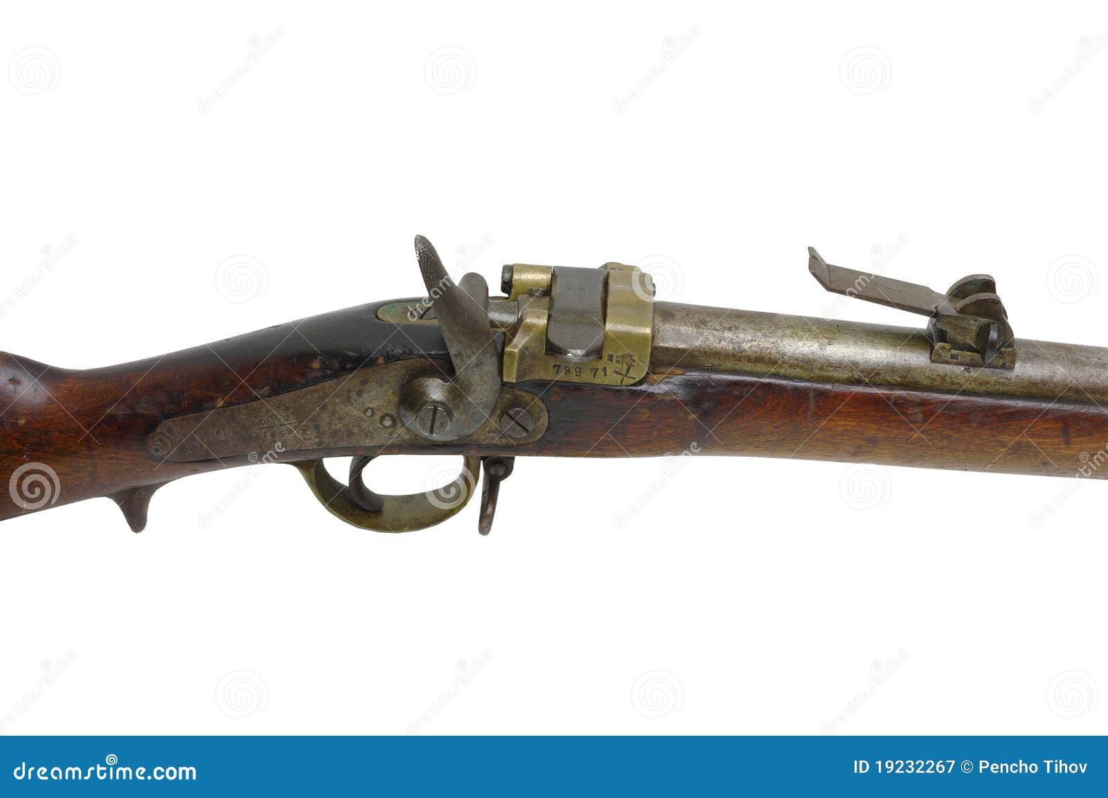 Old guns stock image. Image of crafts, shoot, antiques - 19232267