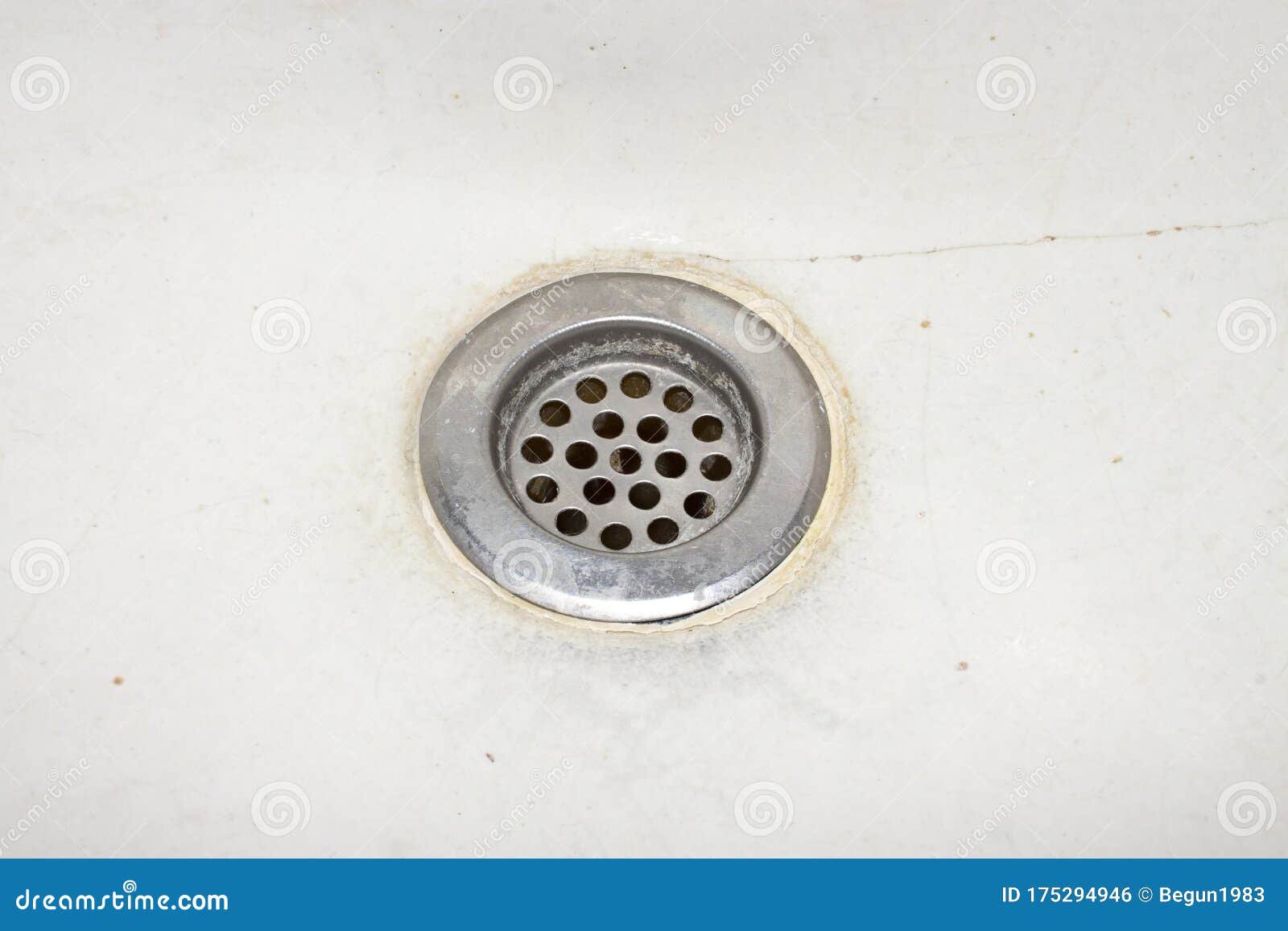 The Old and the Gutter in the Bathroom. Stock Photo - Image of detail ...