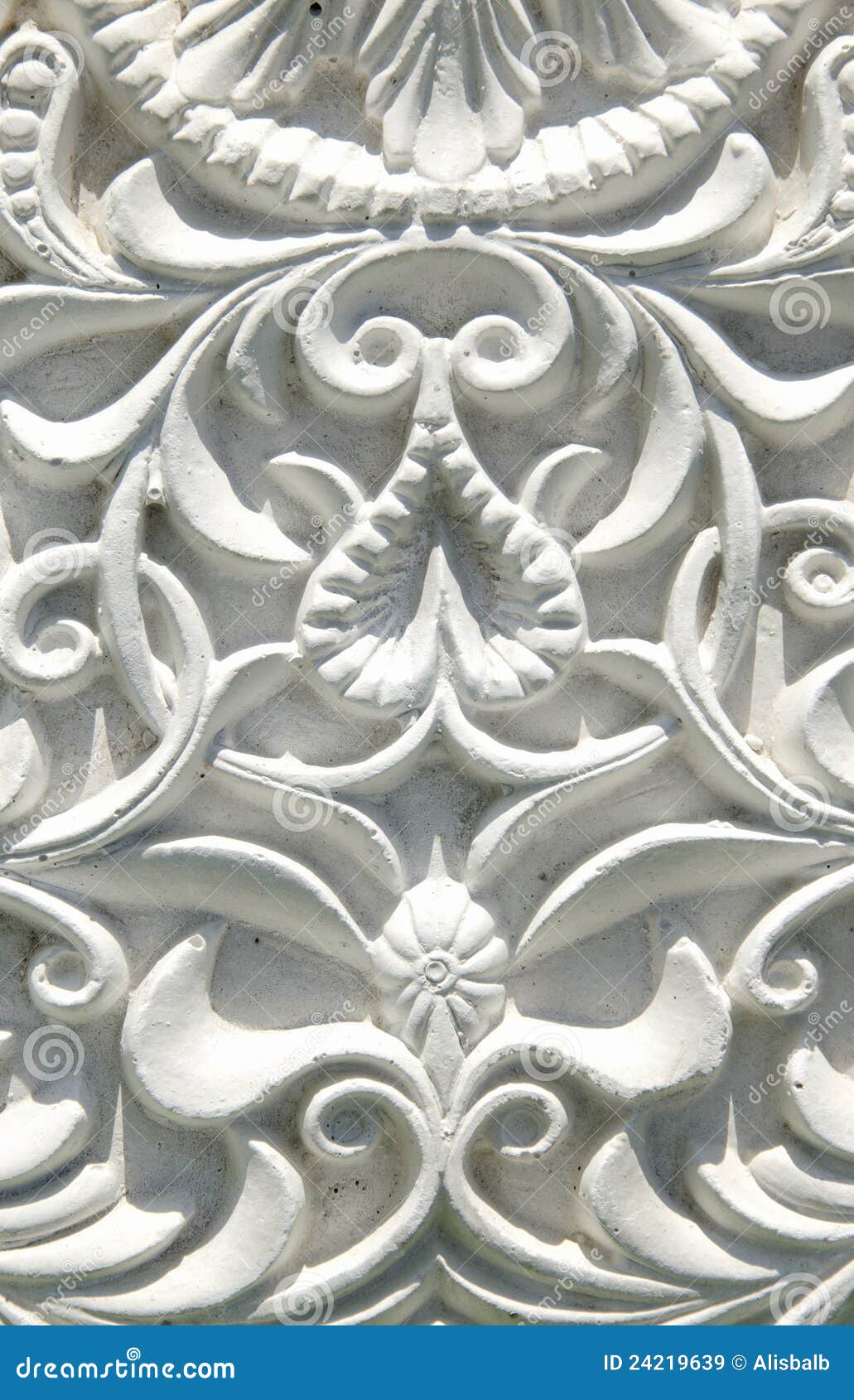 Old Gypsum Plaster-cast Background Stock Image - Image of ornamental ...