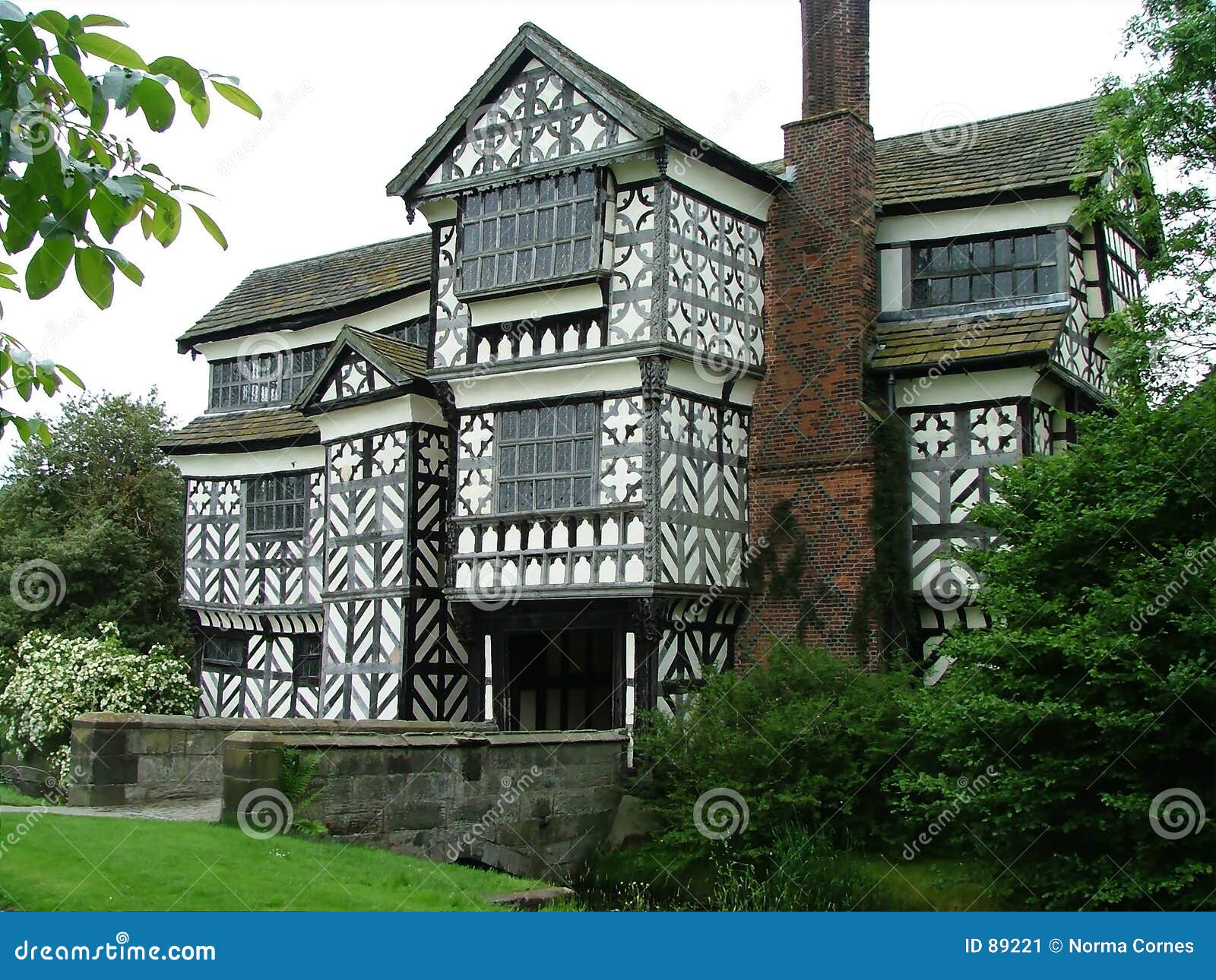 The old Hall stock image. Image of structure, timber, elizabethan - 89221