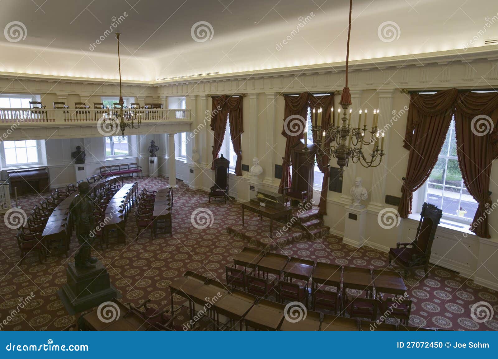 The Old Hall of the House of Delegates Editorial Image - Image of ...