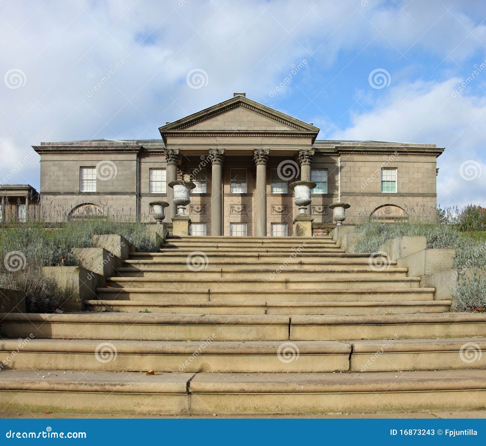 Old hall mansion stock image. Image of engineering, leading - 16873243