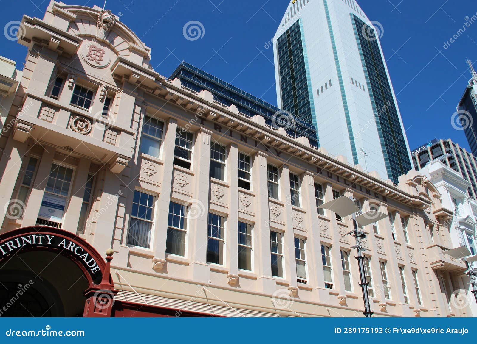Old Hall (trinity Arcade) - Perth - Western Australia Stock Image ...