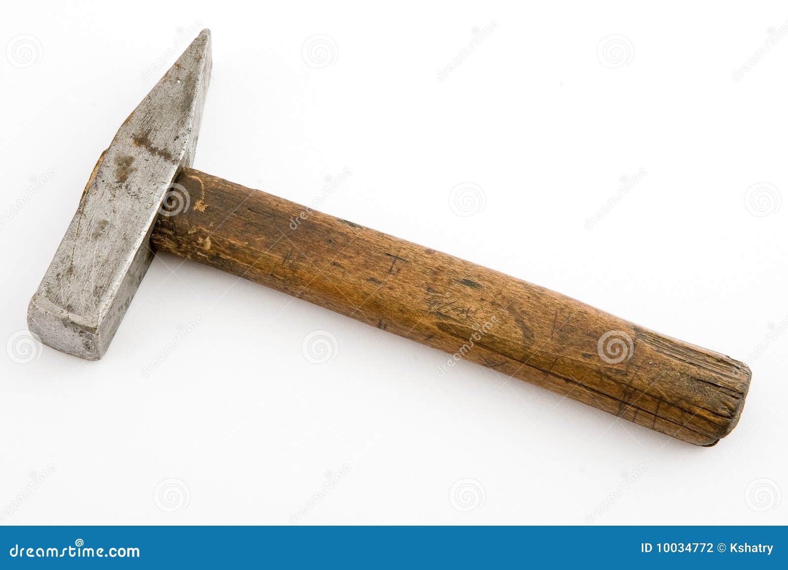 Old hammer stock photo. Image of work, handle, iron, wood - 10034772