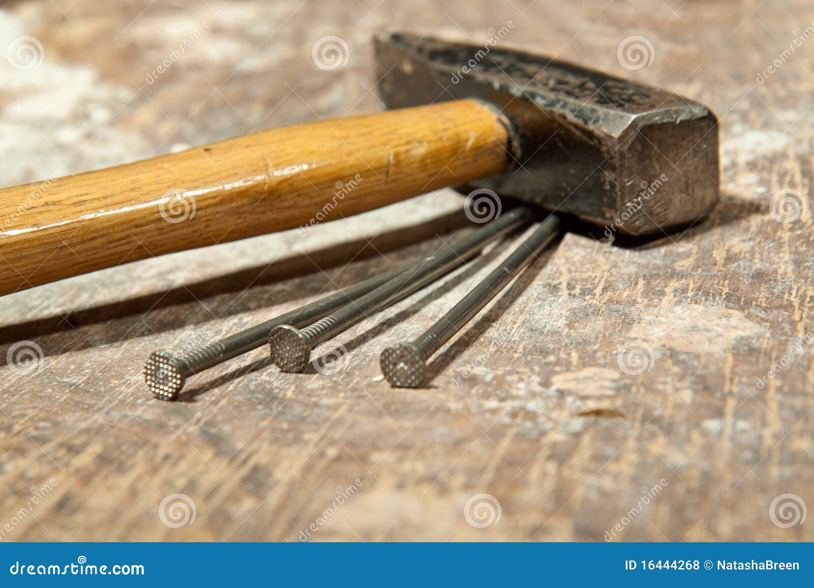 Old hammer stock photo. Image of construction, builder - 16444268