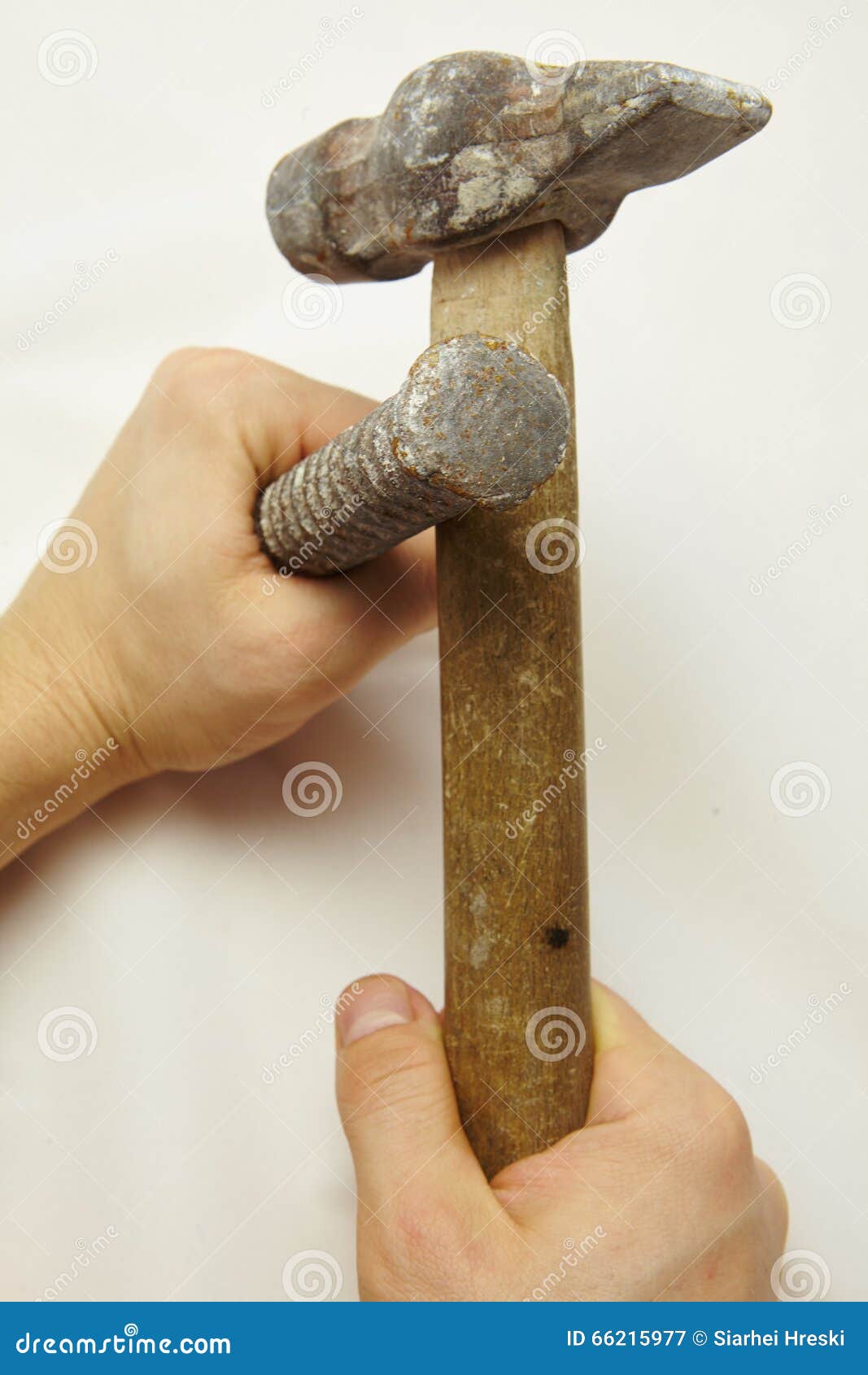 Ancient Chisel And Hammer