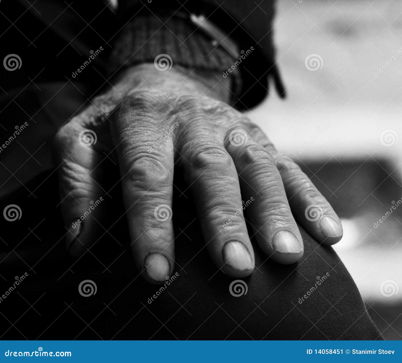 Old hand close up stock image. Image of senior, tenderness - 14058451