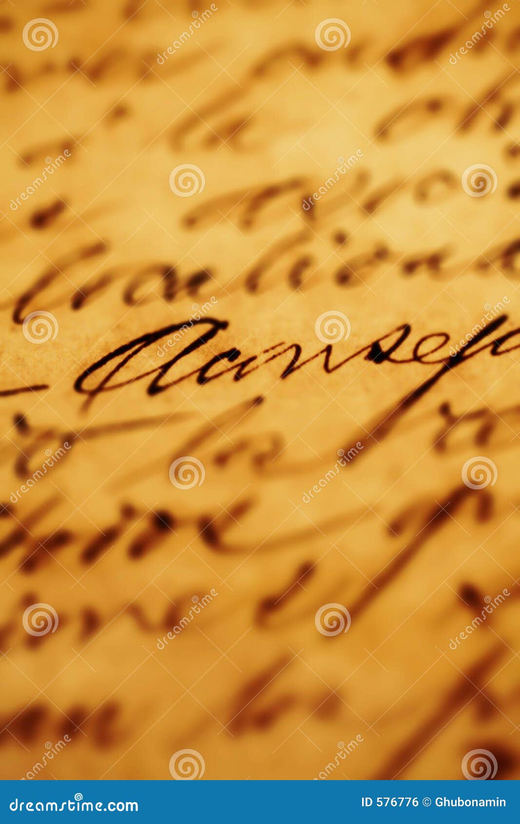 Old Hand Lettering stock photo. Image of grunge, crumpled - 576776