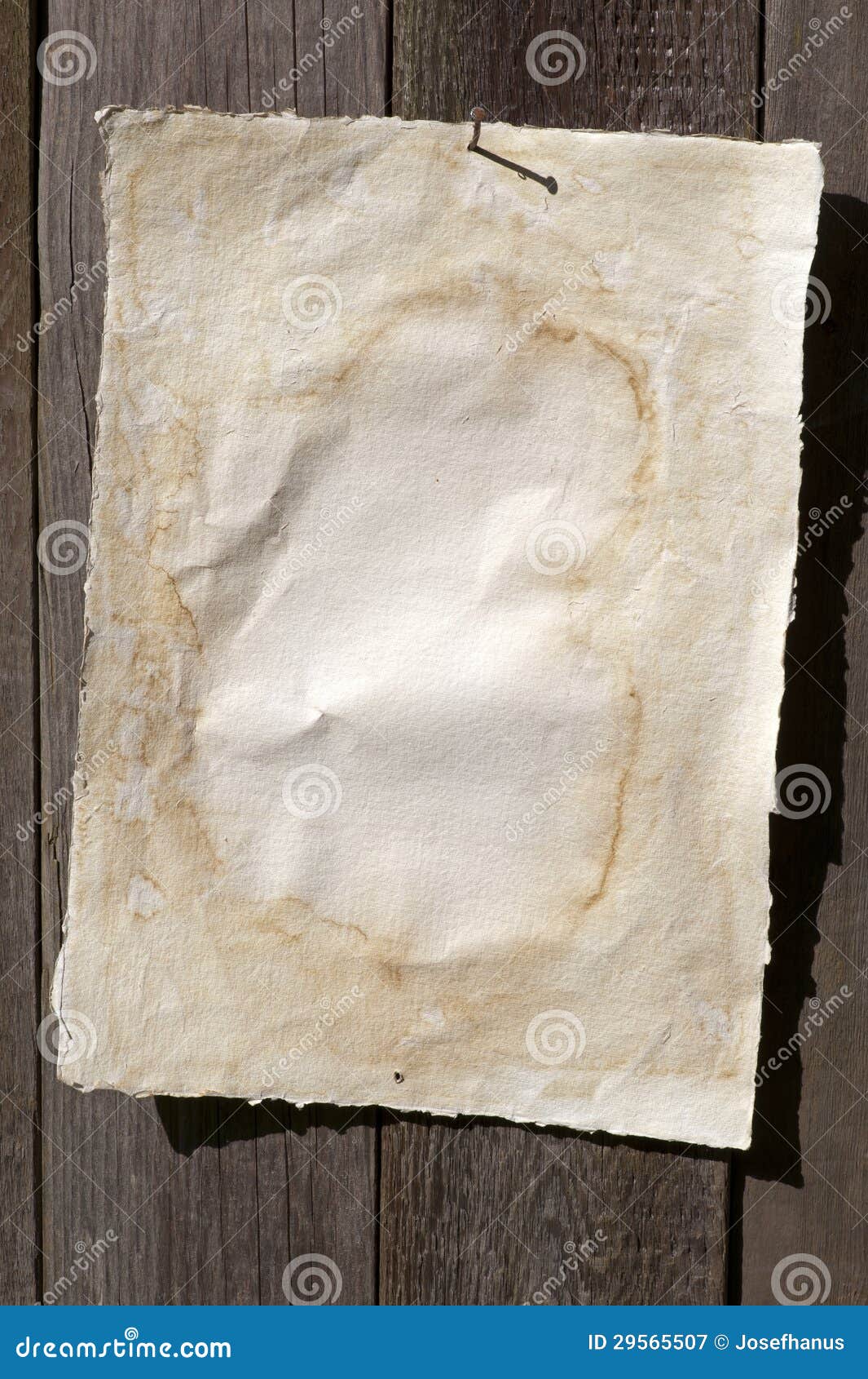 Old hand paper stock image. Image of historic, grungy - 29565507
