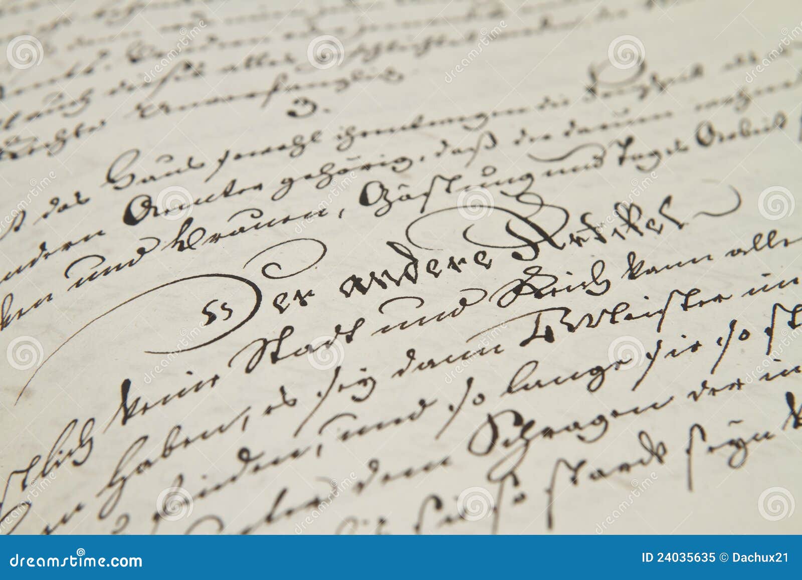 Old hand writing stock image. Image of calligraphy, history - 24035635