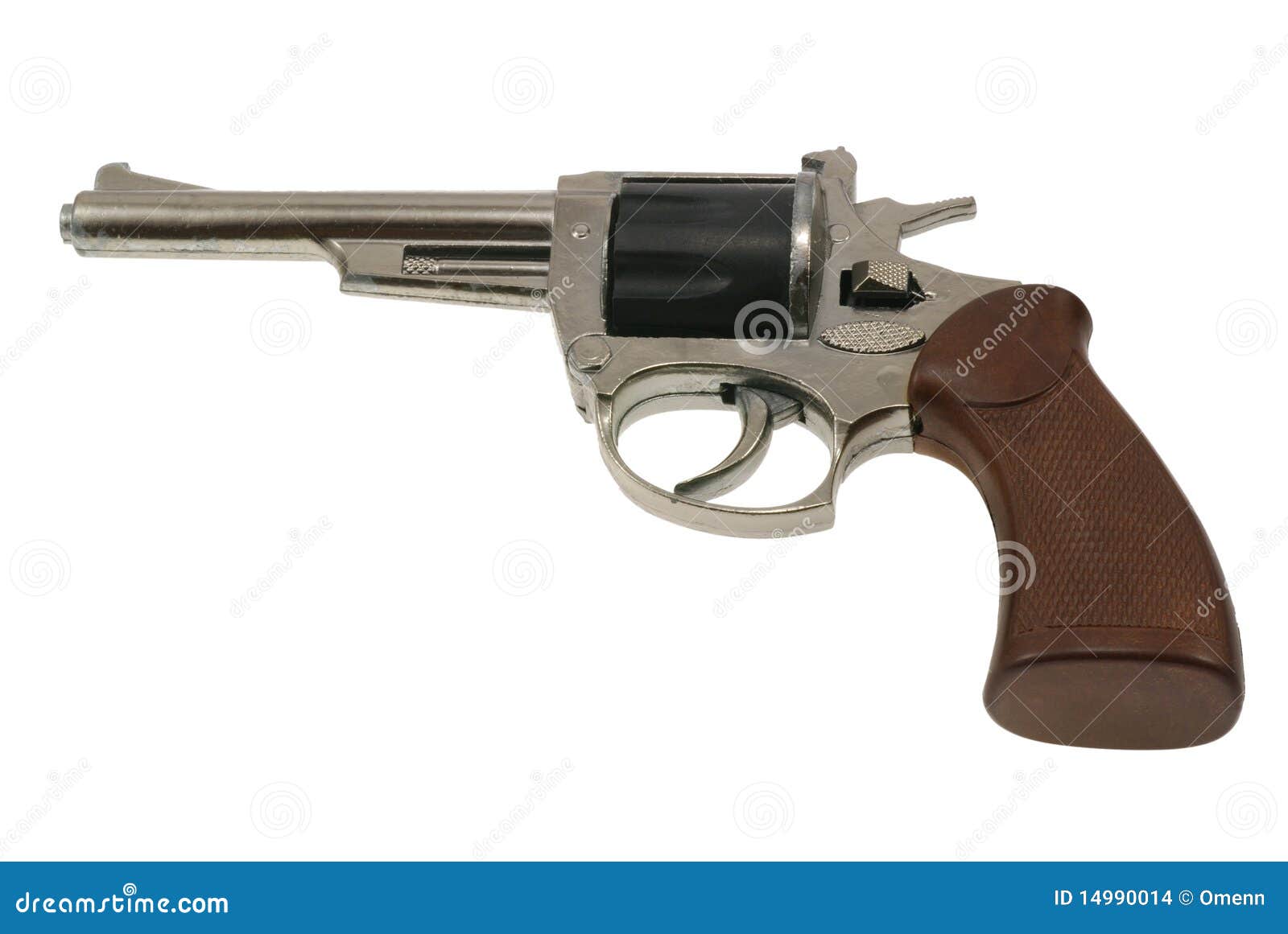 A Handgun Revolver Chamber Is Open Showing Ammunition Gun Ammo Personal ...
