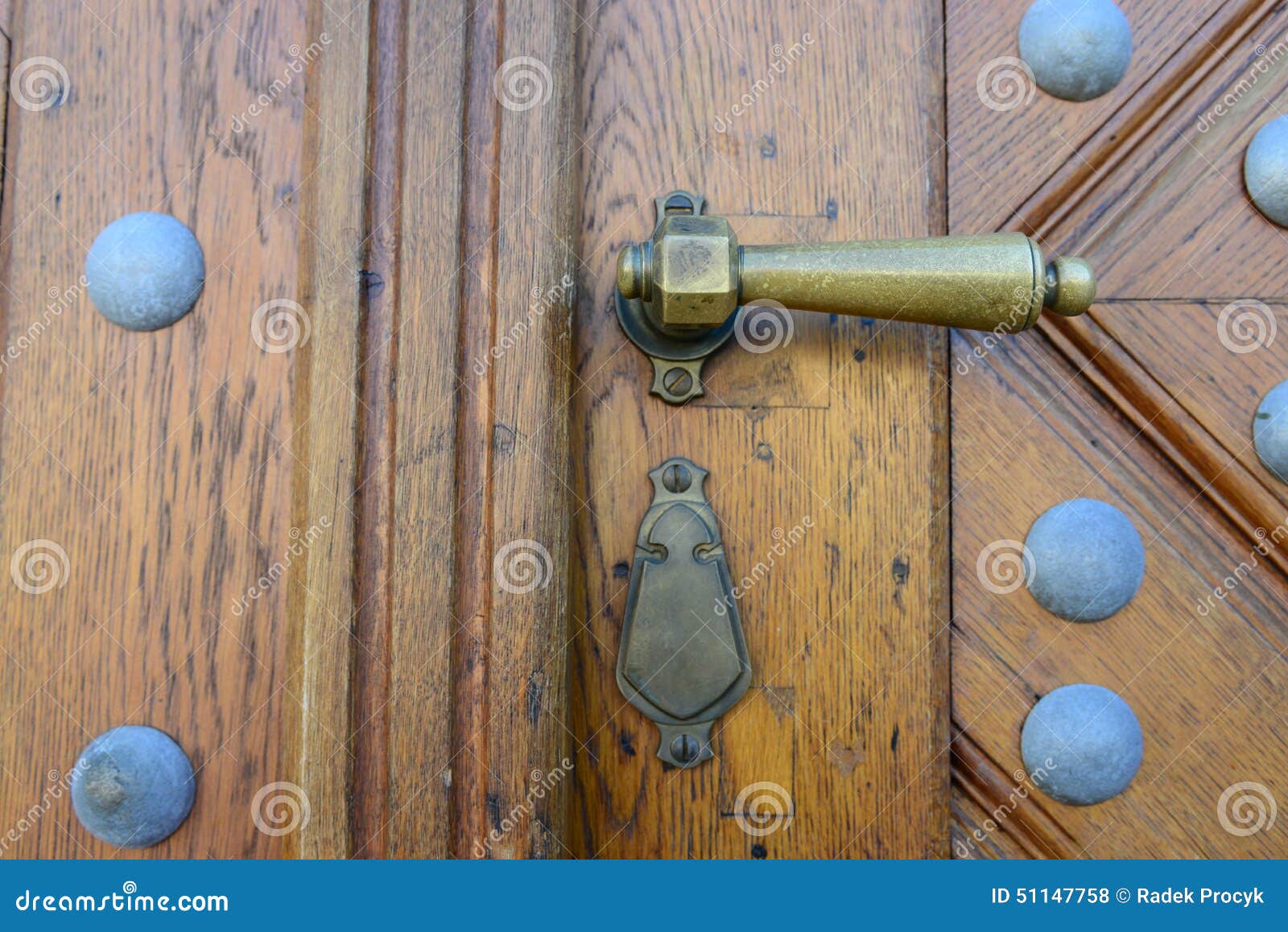 Old handle stock photo. Image of classic, entry, architecture - 51147758