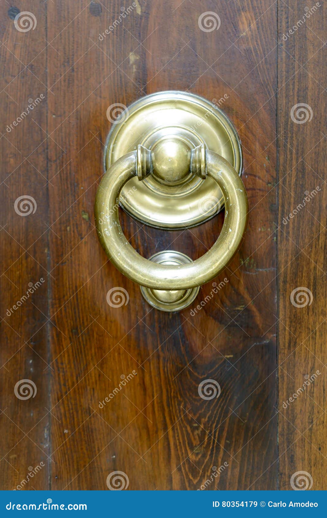 Old handle stock image. Image of wooden, iron, decoration - 80354179