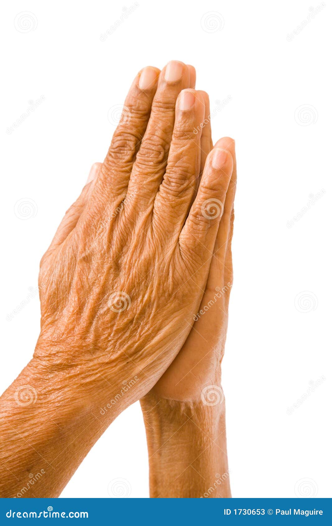 Old hands praying stock image. Image of comfort, citizen - 1730653