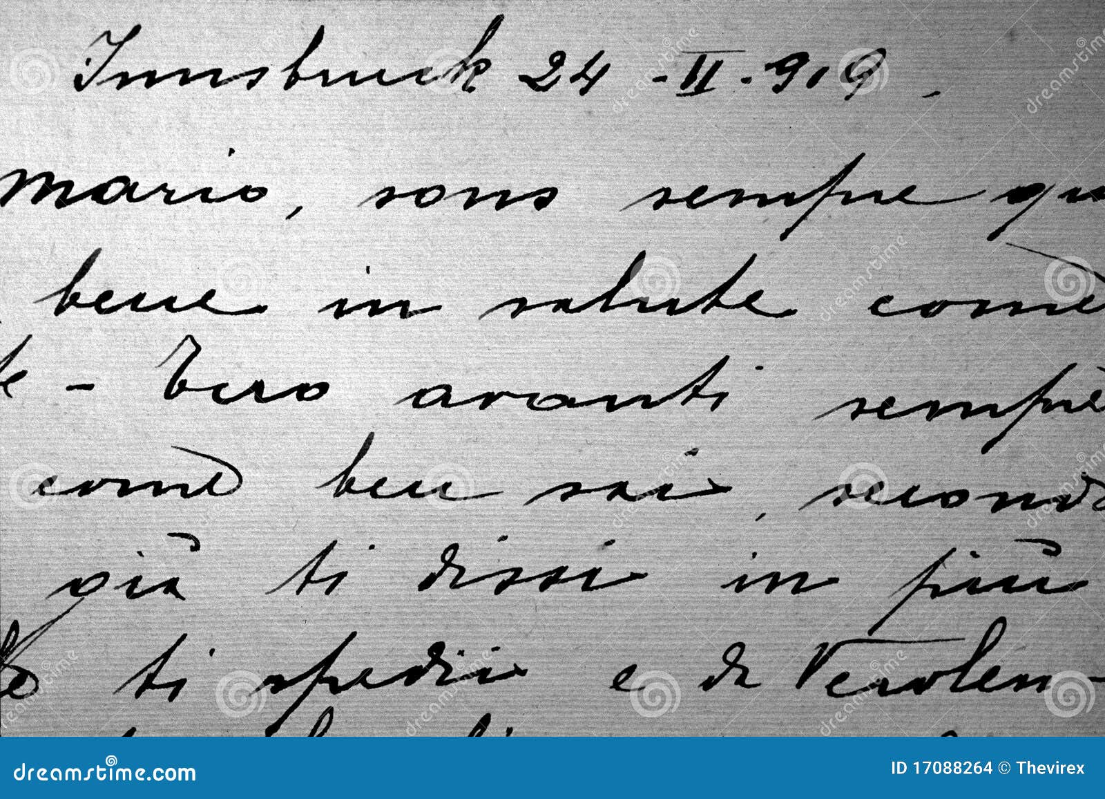 Old handwriting stock photo. Image of note, memories - 17088264