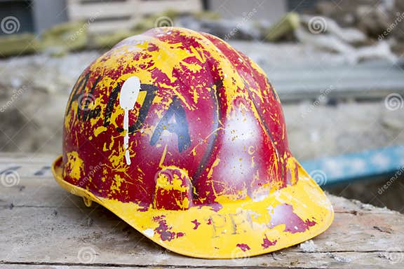 Old hard hat stock photo. Image of hardhat, headgear - 31196020