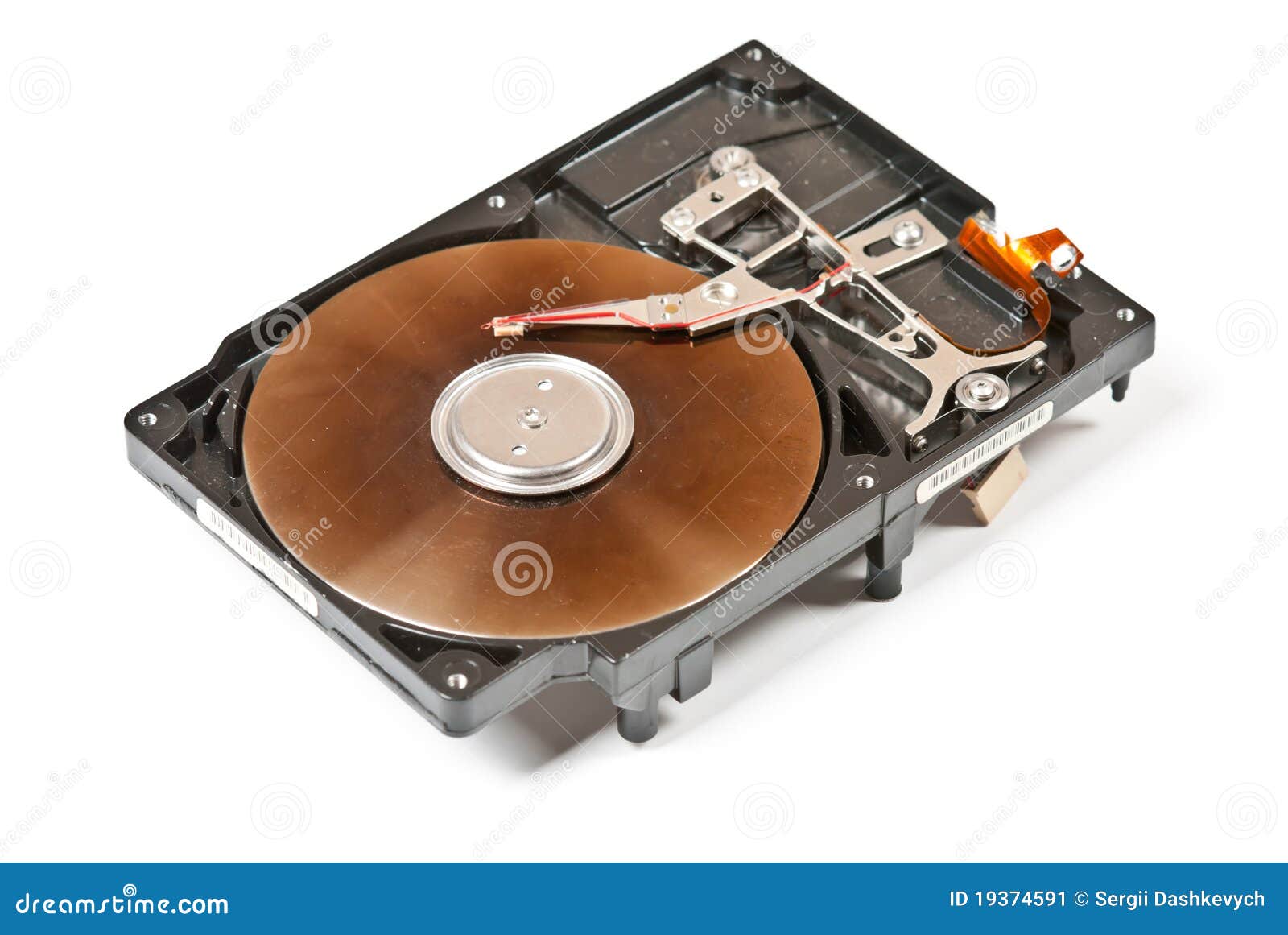 Old harddisk stock image. Image of equipment, music, medium - 19374591