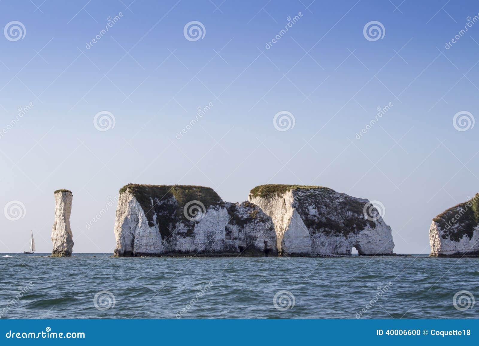 Old Harry stock photo. Image of seaside, coastline, studland - 40006600