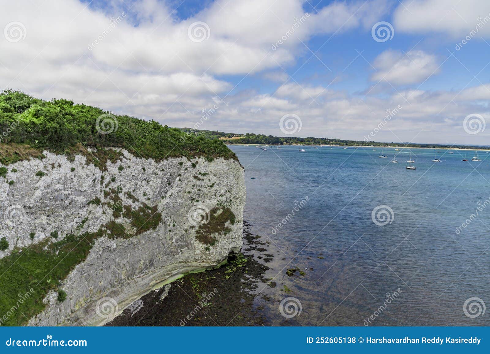 Old Harry Rocks stock photo. Image of europe, harry - 252605138