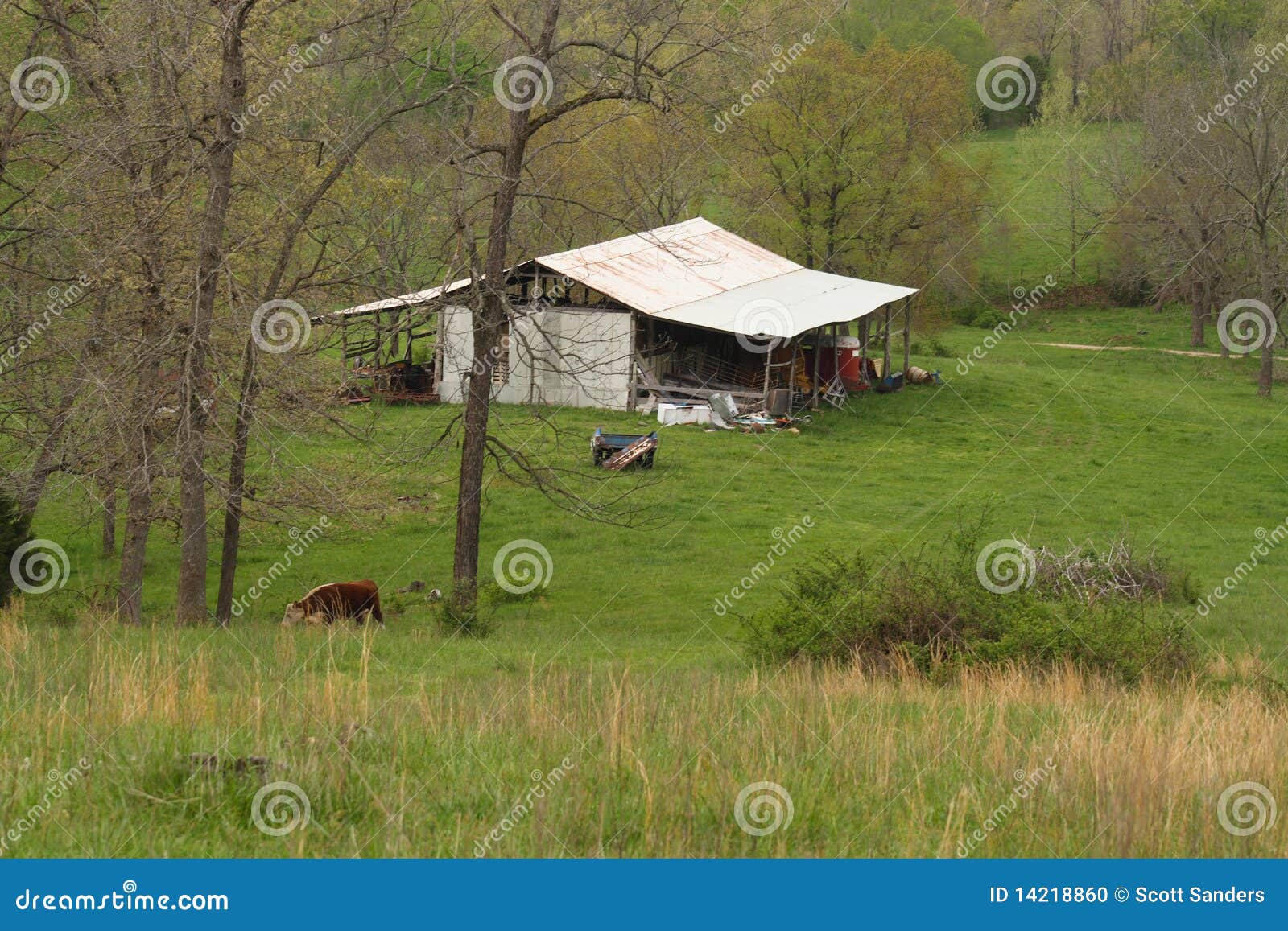 Old hay barn stock photo. Image of countryside, peaceful - 14218860