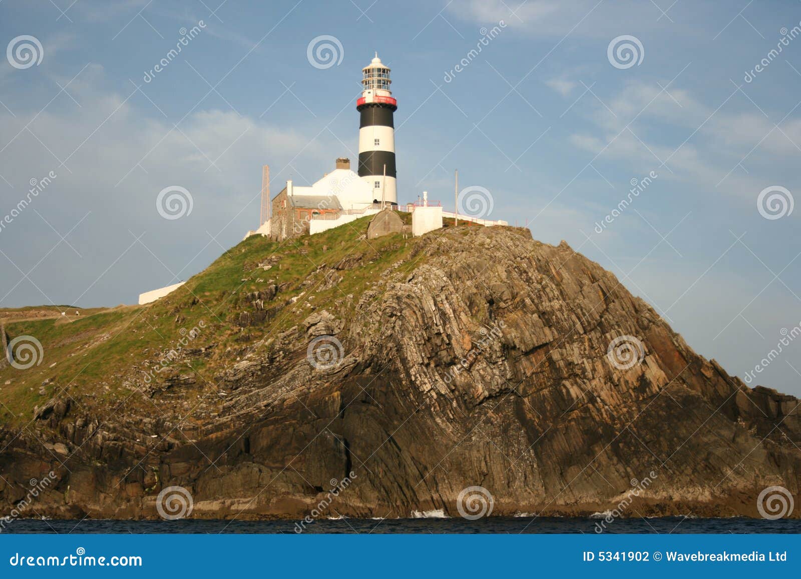 Old Head Lighthouse stock photo. Image of shining, sailing - 5341902