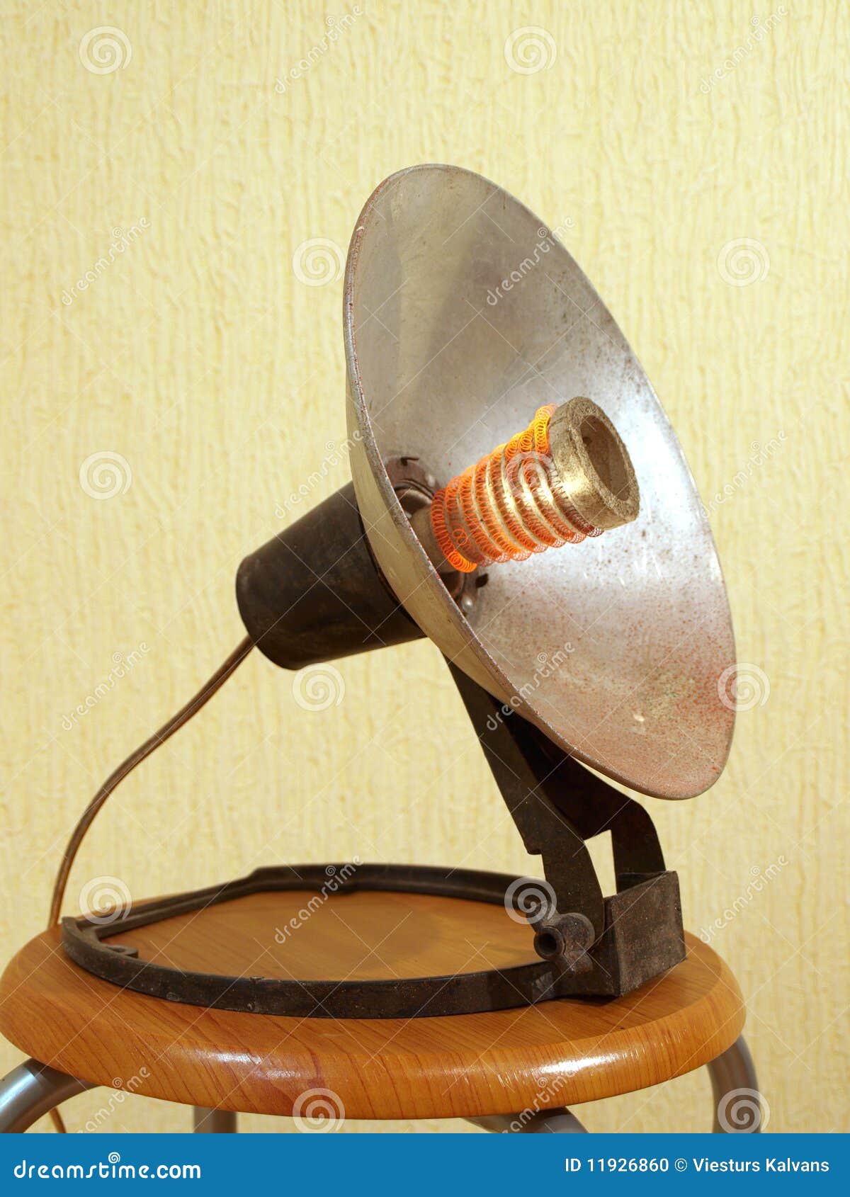 Old heater stock photo. Image of infrared, wire, russian - 11926860