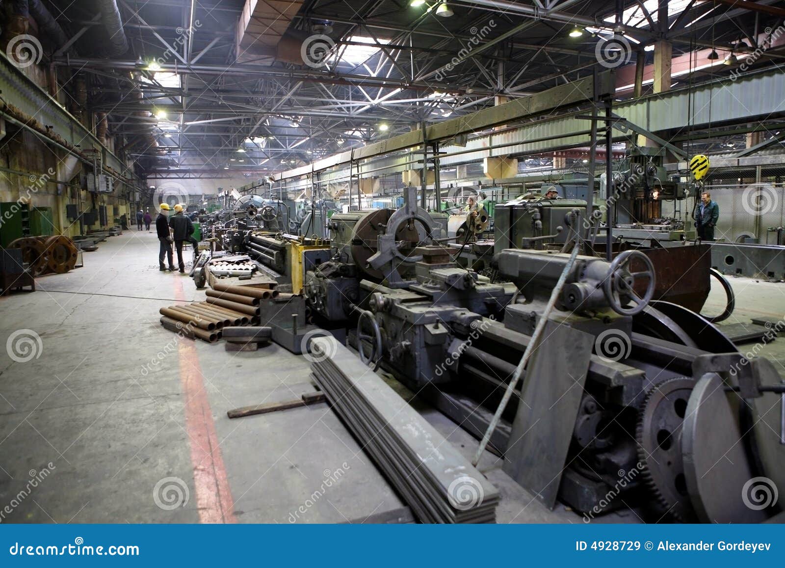 Old heavy factory stock image. Image of equipment, business - 4928729