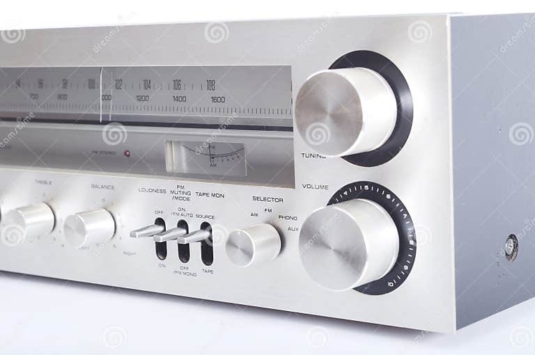 Old Hi-Fi audio system stock photo. Image of recording - 10067986