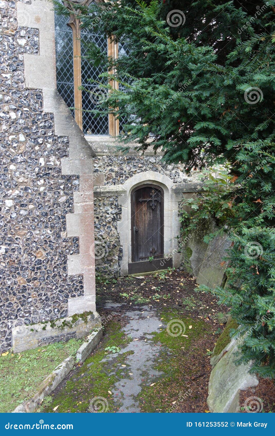 Old Hidden Doorway stock photo. Image of building, doorway - 161253552