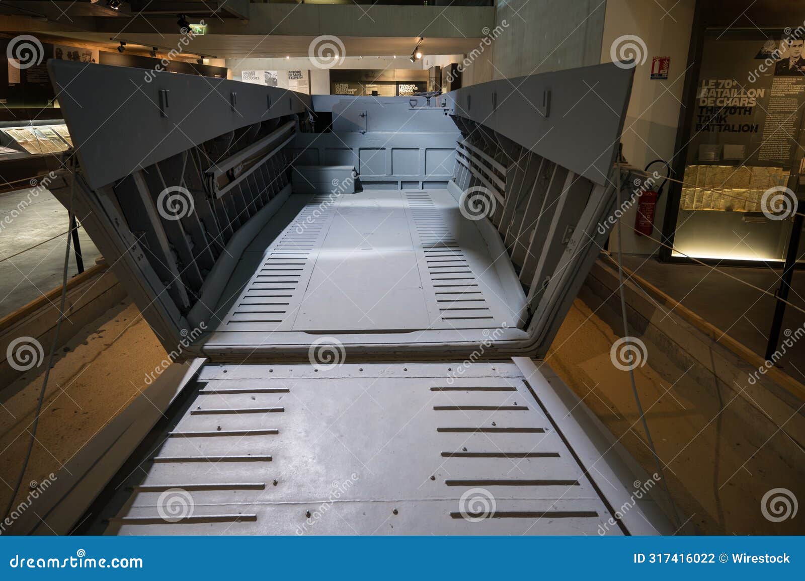 Old Higgins Industries LCVP Type Landing Craft from the Second World ...