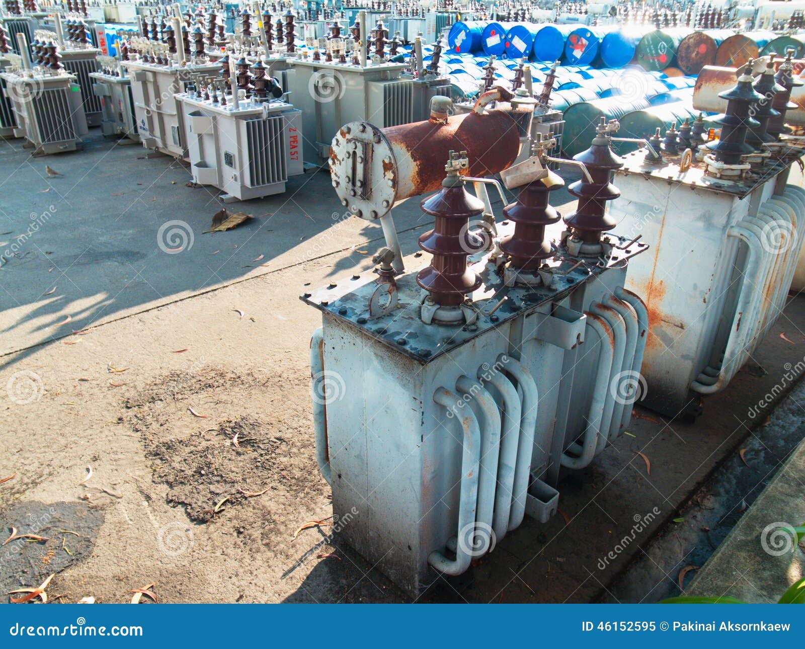 Old Power Line Transformer