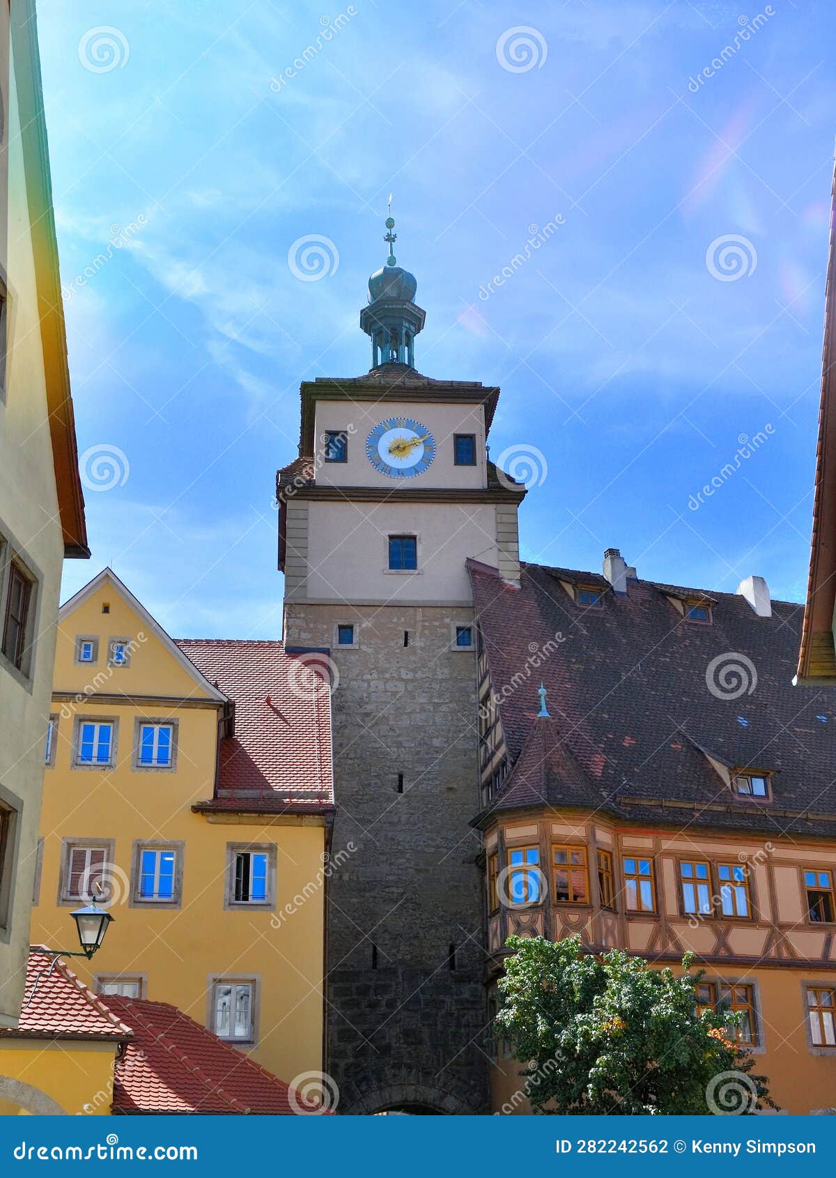 Old Historic Architecture in Daylight. Stock Photo - Image of town ...