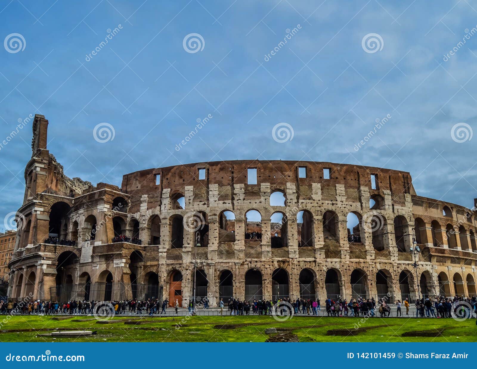 Old and Historic Colosseum in Rome, Italy Editorial Stock Image - Image ...