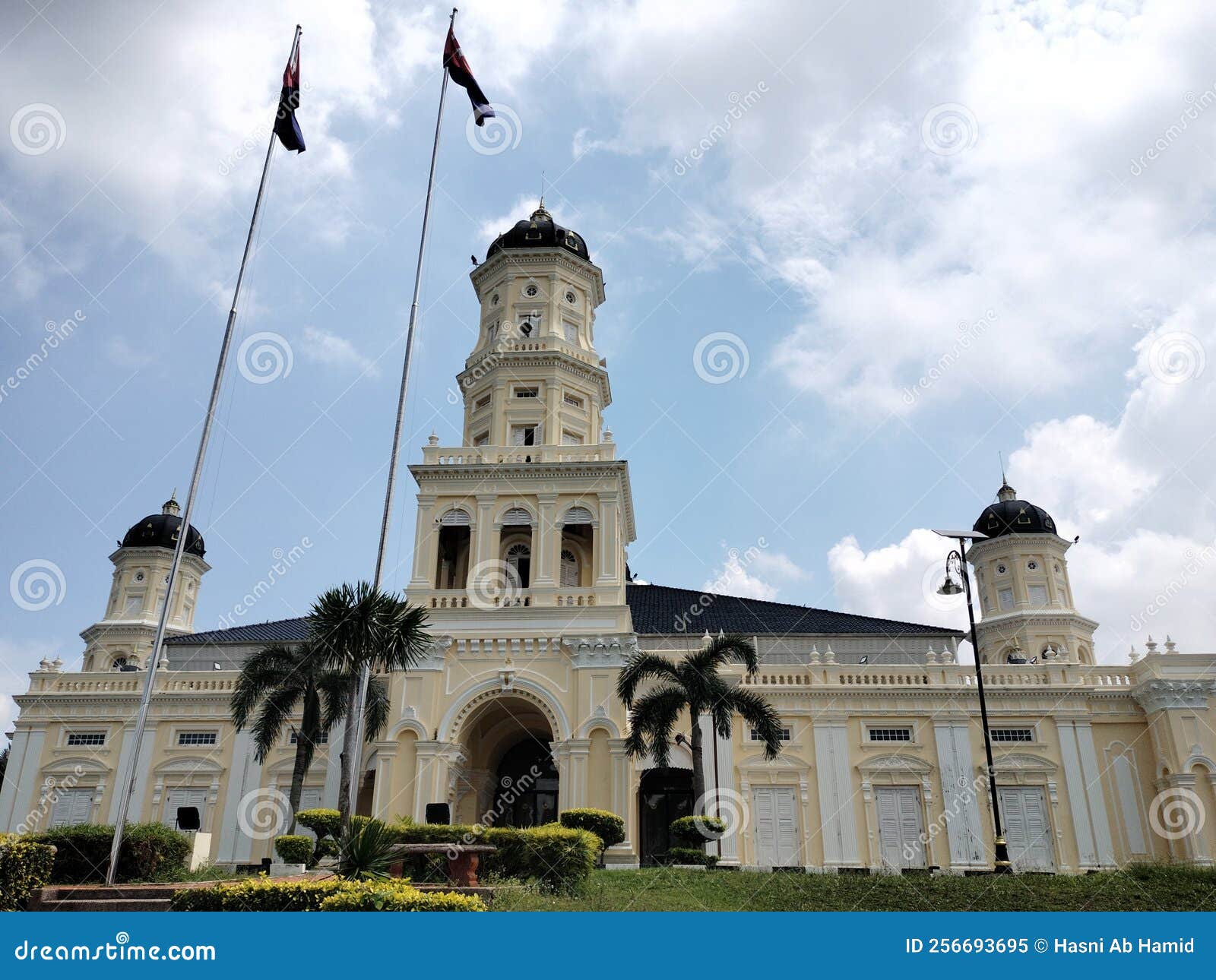 An old and historic mosque stock image. Image of tower - 256693695