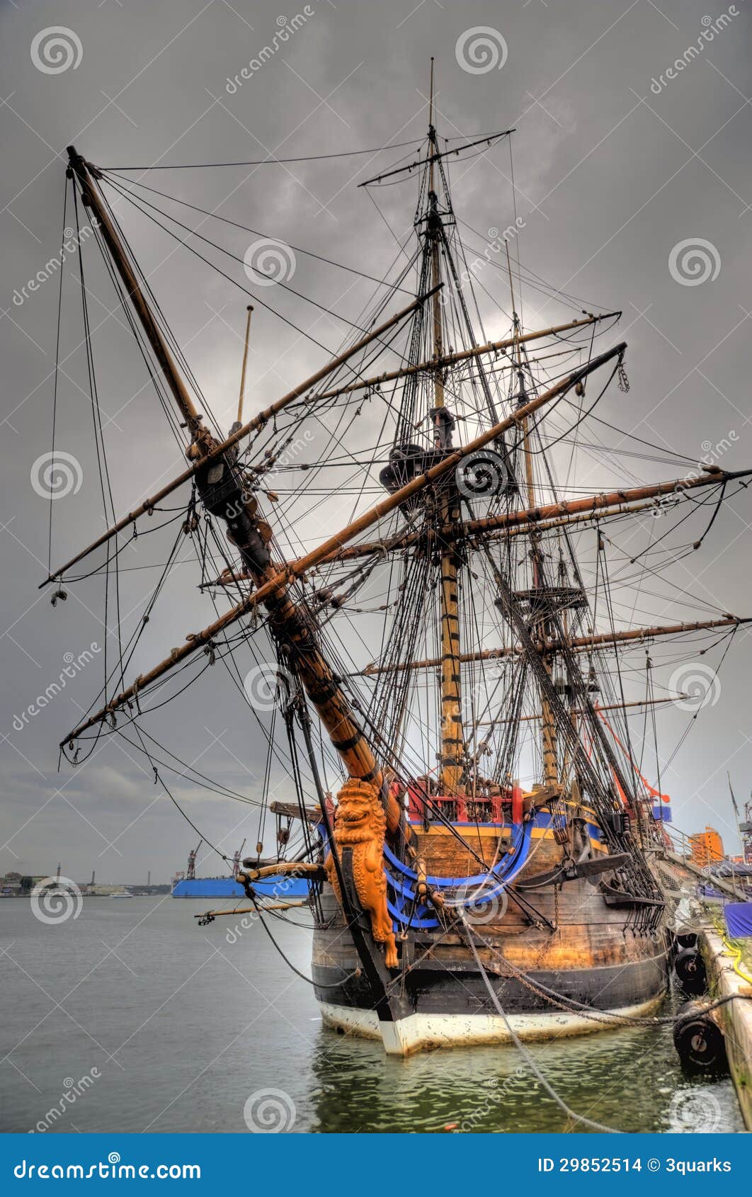 Old sailing ship stock photo. Image of sweden, sailors - 29852514