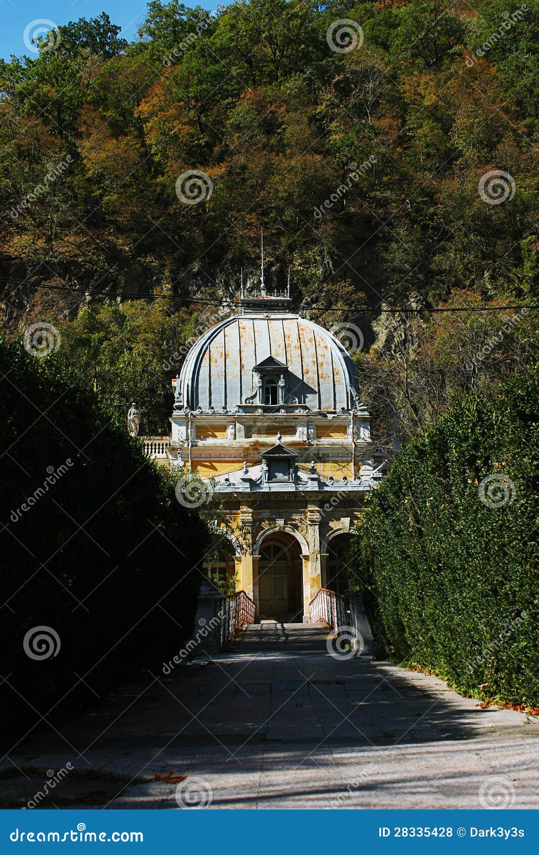 Old Historic Spa in Baile Herculane Stock Photo - Image of derelict ...
