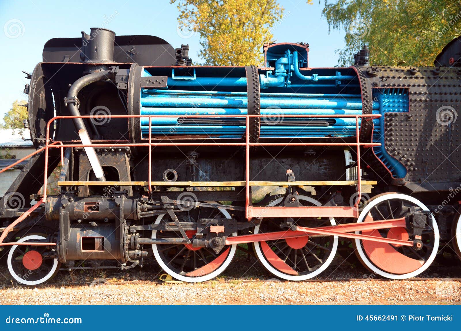 Old, historic steam train stock image. Image of money - 45662491