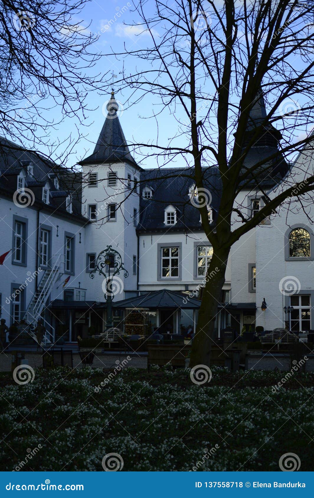 Old Historical Castle in the Spring Time Stock Photo - Image of history ...