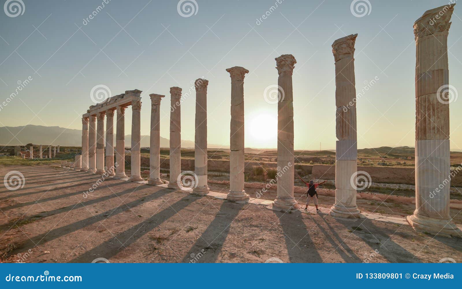 Old Historical Columns Concept Editorial Photo - Image of laodicea ...