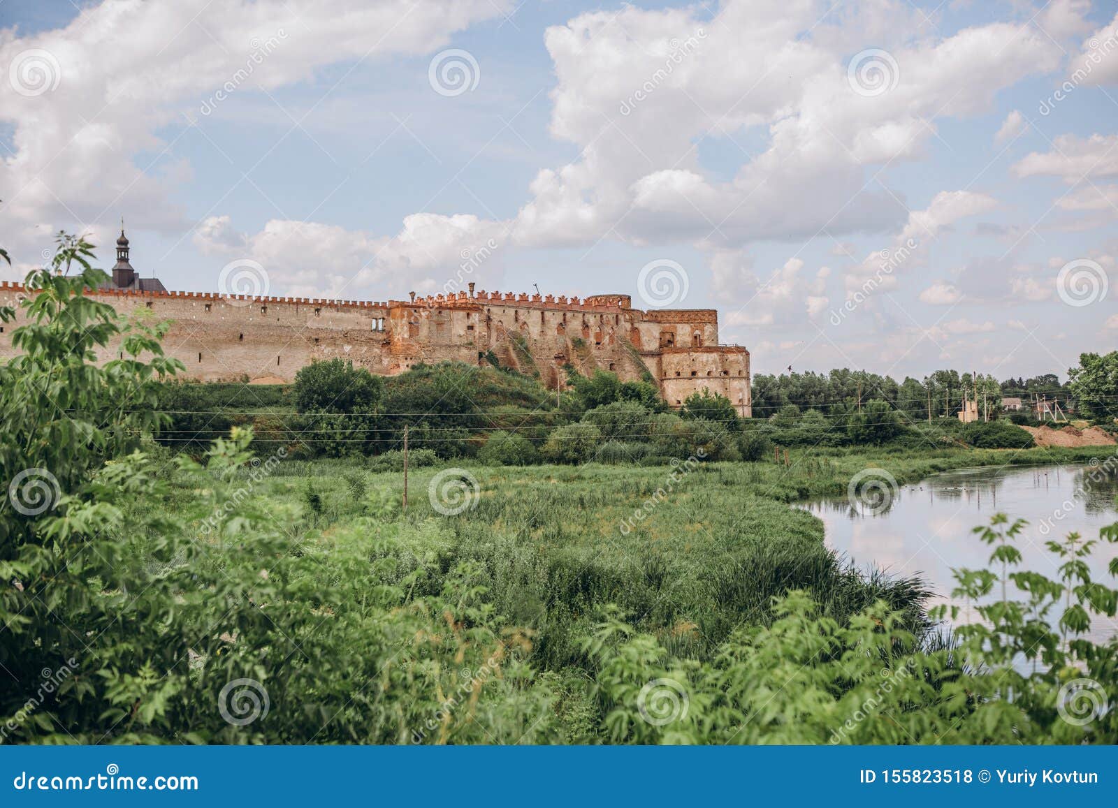 Old Historical Fortress Stone Fortification Middle Ages Stock Photo ...