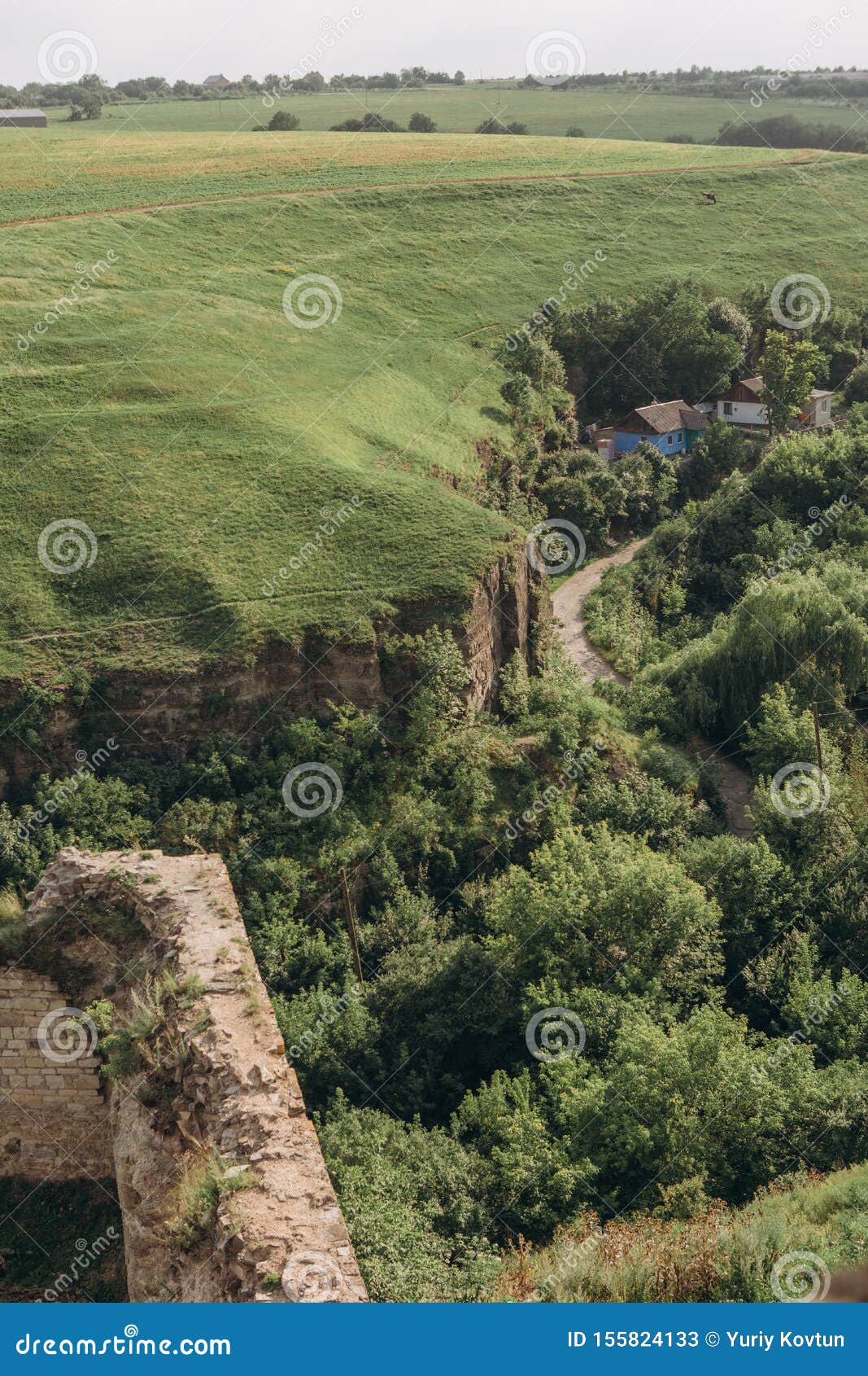 Old Historical Fortress Stone Fortification Middle Ages Stock Image ...