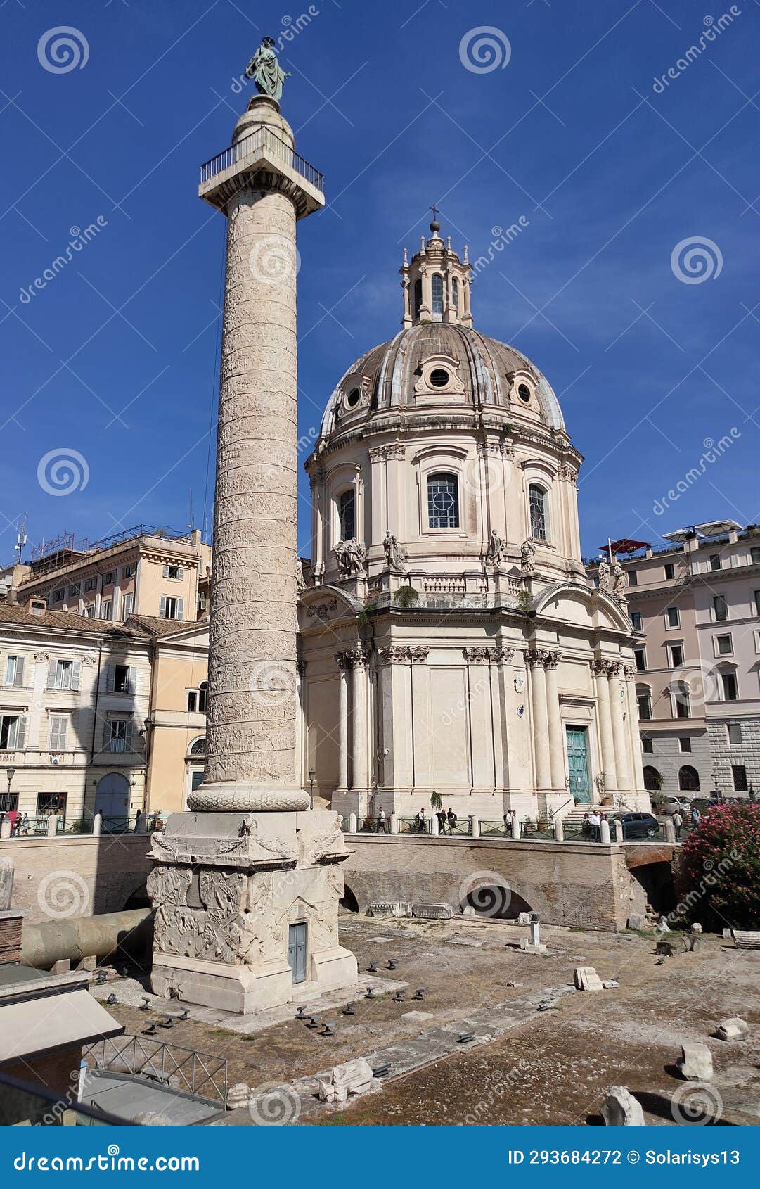 Historical Imperial Forums in Rome, Italy Editorial Photography - Image ...
