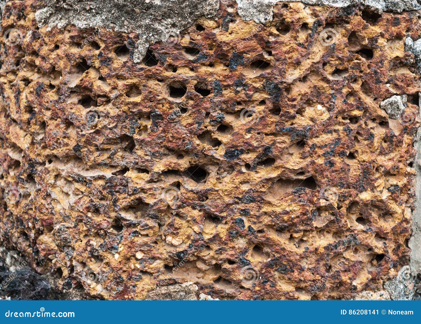 Old Historical Laterite Wall, Background/ Texture Stock Image - Image ...