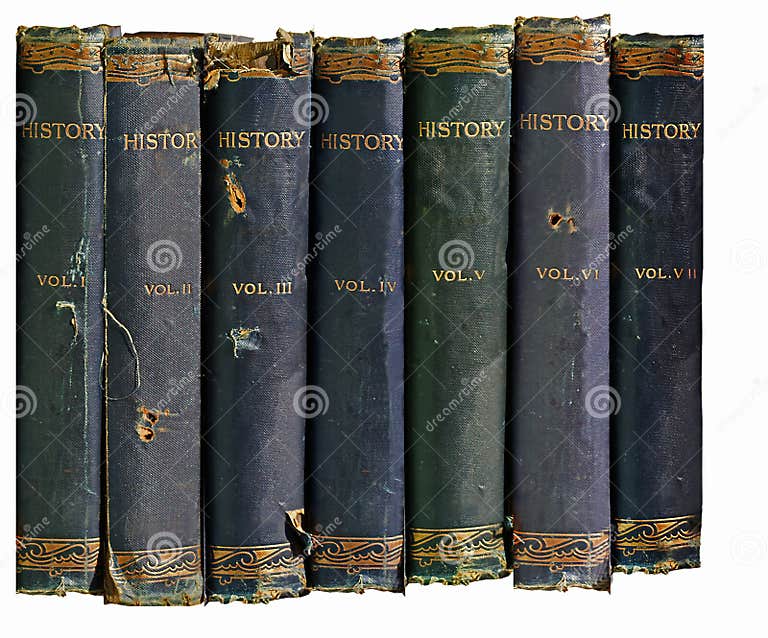 Old History Books stock image. Image of paper, learning - 5499325