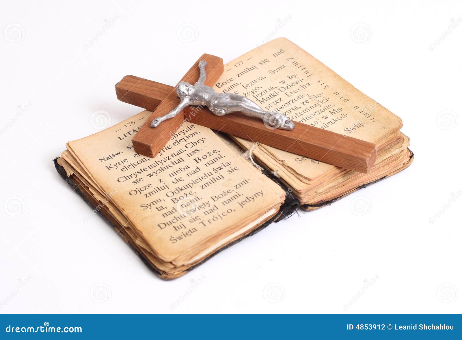 Old holy bible stock photo. Image of crucifix, protestantism - 4853912