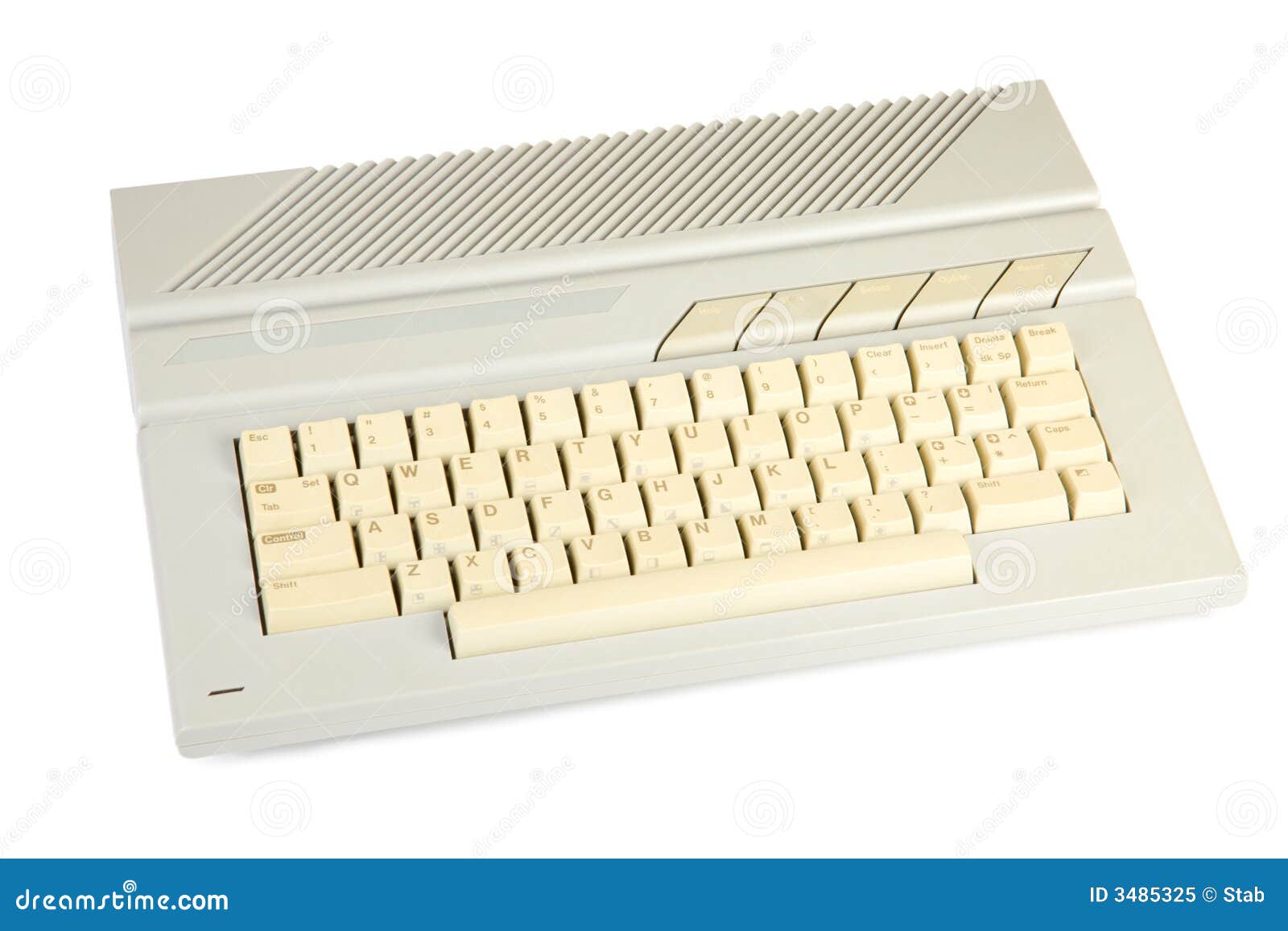 Old home computer stock image. Image of styled, nostalgia - 3485325